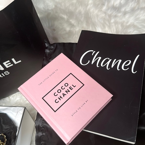 CHANEL | Accents | Copy Chanel Journal Book White And A Chanel The ...
